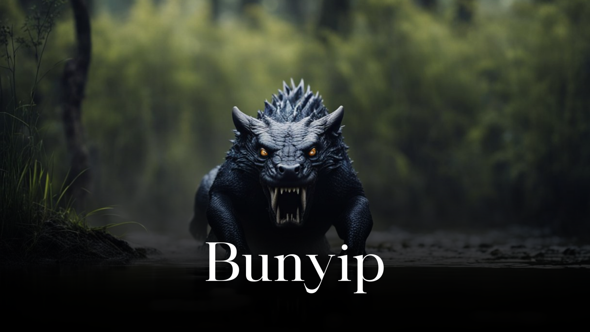 Bunyip - Mythical Encyclopedia
