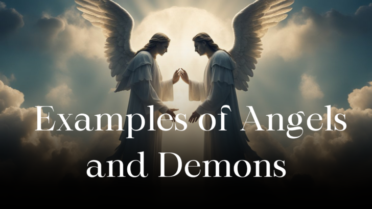 Examples of Angels and Demons - Mythical Encyclopedia